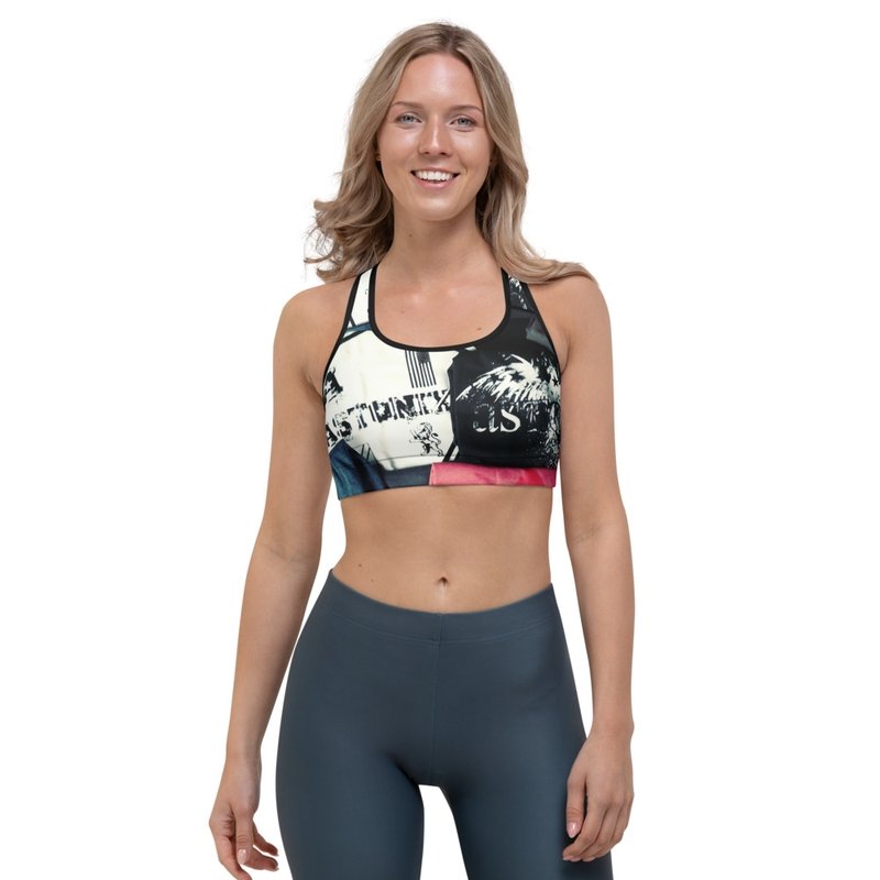 Astonix ALL-OVER PRINT ASTONIX SPORTS BRA - British D'sire