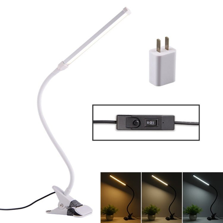 LED Desk Lamp 8W Folding Adjustable Eye Protection Table Lamp, USB Plug ...