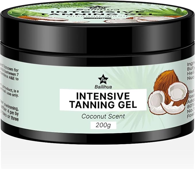 Tanning Accelerator Tanning Gel Accelerator Cream (Coconut) - British D ...