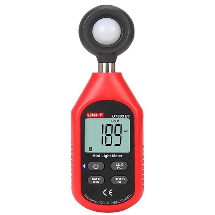 UNI-T UT383BT 200,000 LUX Digital Luxmeter Luminance Light Meter With ...