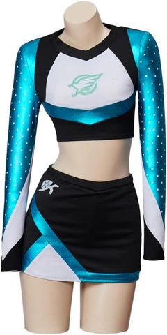 Willyacos Maddie Cheerleader Costume Maddy Perez Cosplay Cheerleading ...