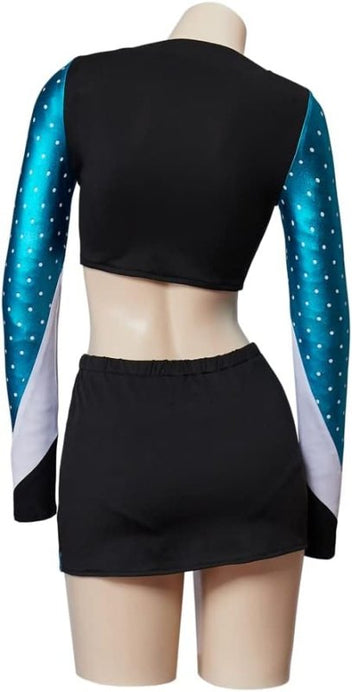 Willyacos Maddie Cheerleader Costume Maddy Perez Cosplay Cheerleading ...