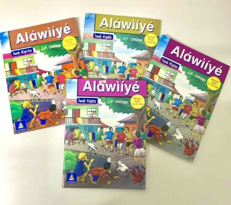 Alawiiye Yoruba Textbooks by J.F. Odunjo – 6-Part Language & Culture W ...