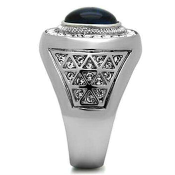 Jewellery Kingdom Details about Mens sapphire ring signet pinky cz ...