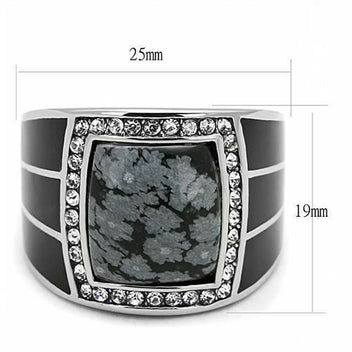 Jewellery Kingdom Details about Mens jet ring signet black natural semi ...