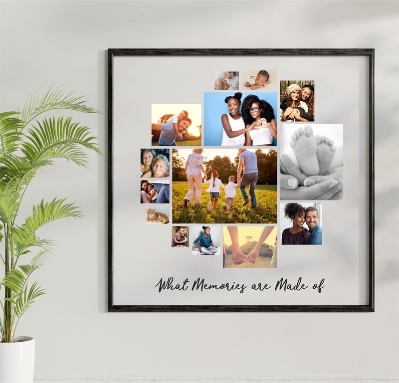 Pure Essence Greetings What Memories are Made of Framed Photo Collage ...
